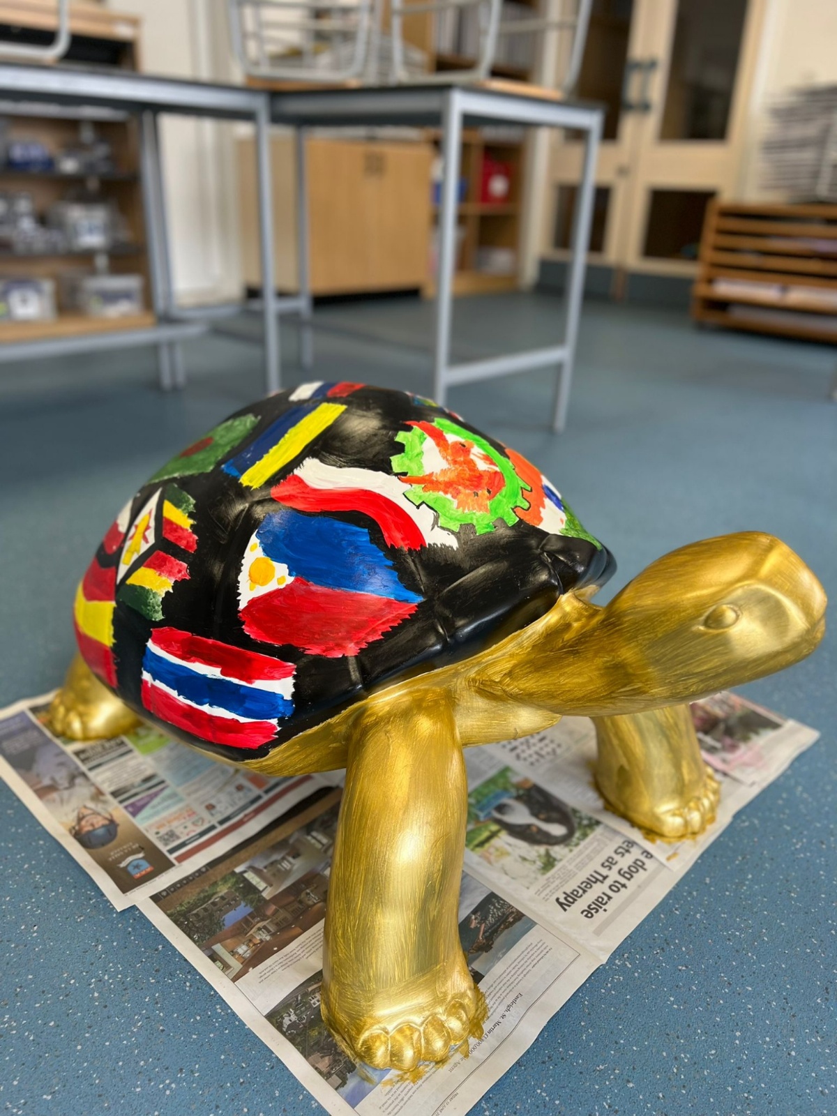 Rouge Bouillon School - Durrell Tortoise Takeover